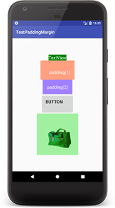 [Android] アプリのレイアウトに必須, paddingとmarginで間隔を調整する