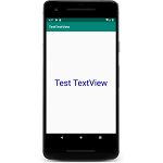 [Android] TextView で文字を表示