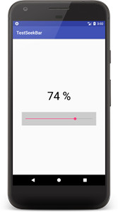 [Android & Kotlin] ボリューム入力ができるSeekBar
