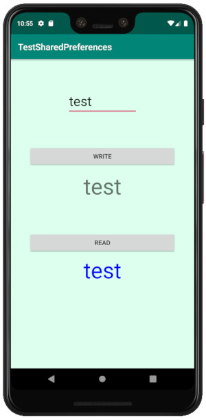[Android] データを保存し Android Studio で確認 SharedPreferences