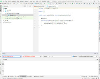 [Android] 簡単なHello worldアプリをAndroid Studioで作成