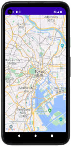 [Android] Google Map 地図を表示させる