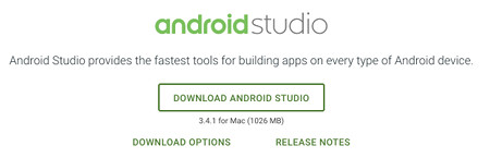 [Android] Android Studio をMacにインストールする