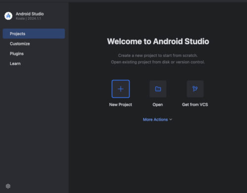 [Android] Android Studio をMacにインストールする
