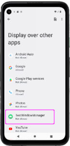 [Android] WindowManagerを使ってServiceから画像を表示させ続ける