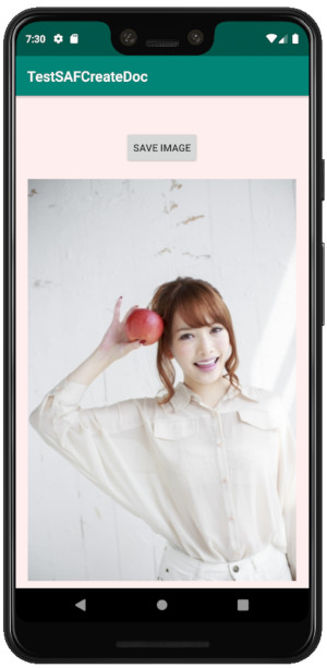[Android] Storage Access Framework で画像を保存する