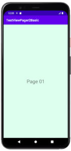 [Android] ViewPager2 FragmentStateAdapterを使った基本的な実装