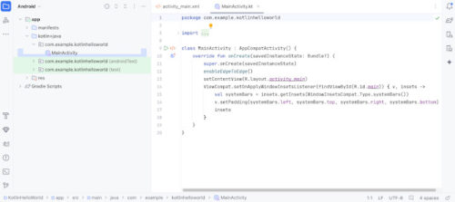 [Android & Kotlin] Hello worldアプリをAndroid Studioで作成